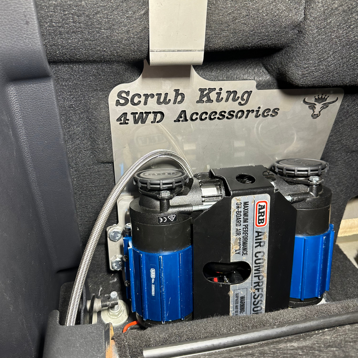 2021-2024 Ford F350 Onboard Air Compressor Mount – Scrub King