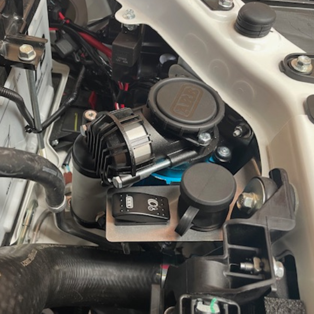 2021-2024 Isuzu MU-X Onboard Air Compressor Mount (Engine Bay) – Scrub ...