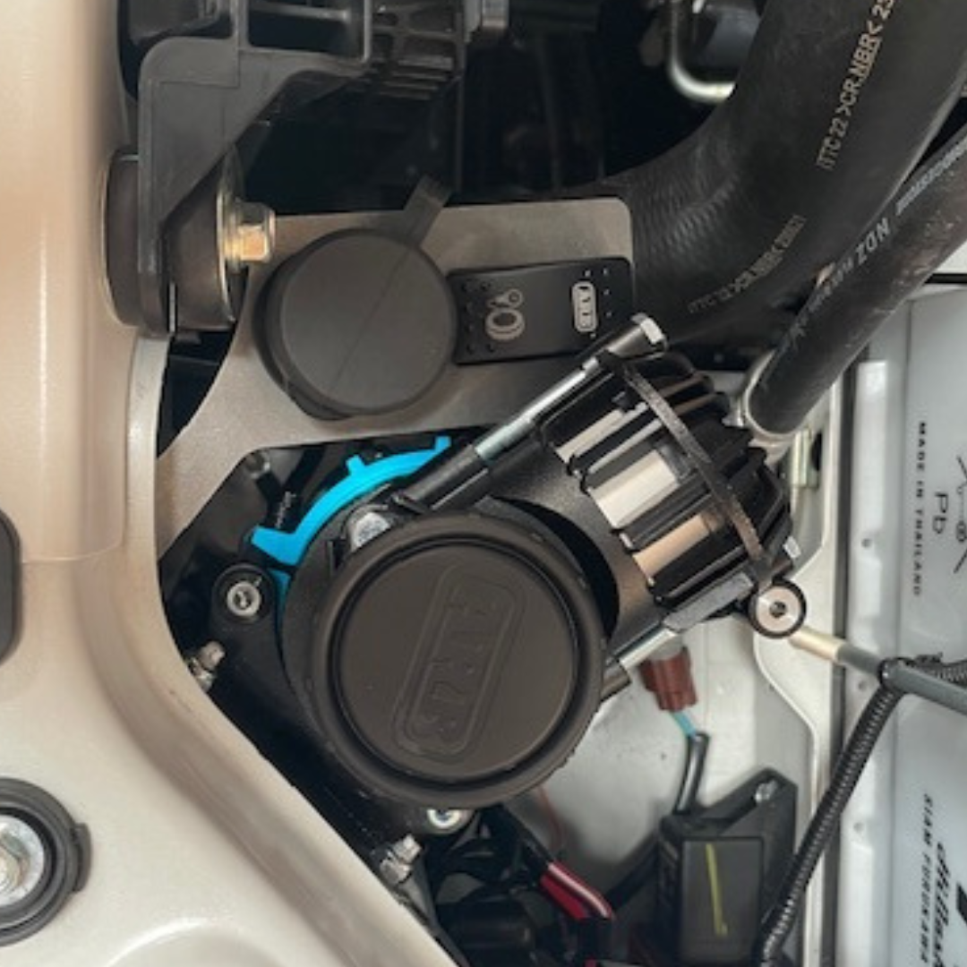 2021-2024 Isuzu MU-X Onboard Air Compressor Mount (Engine Bay) – Scrub ...