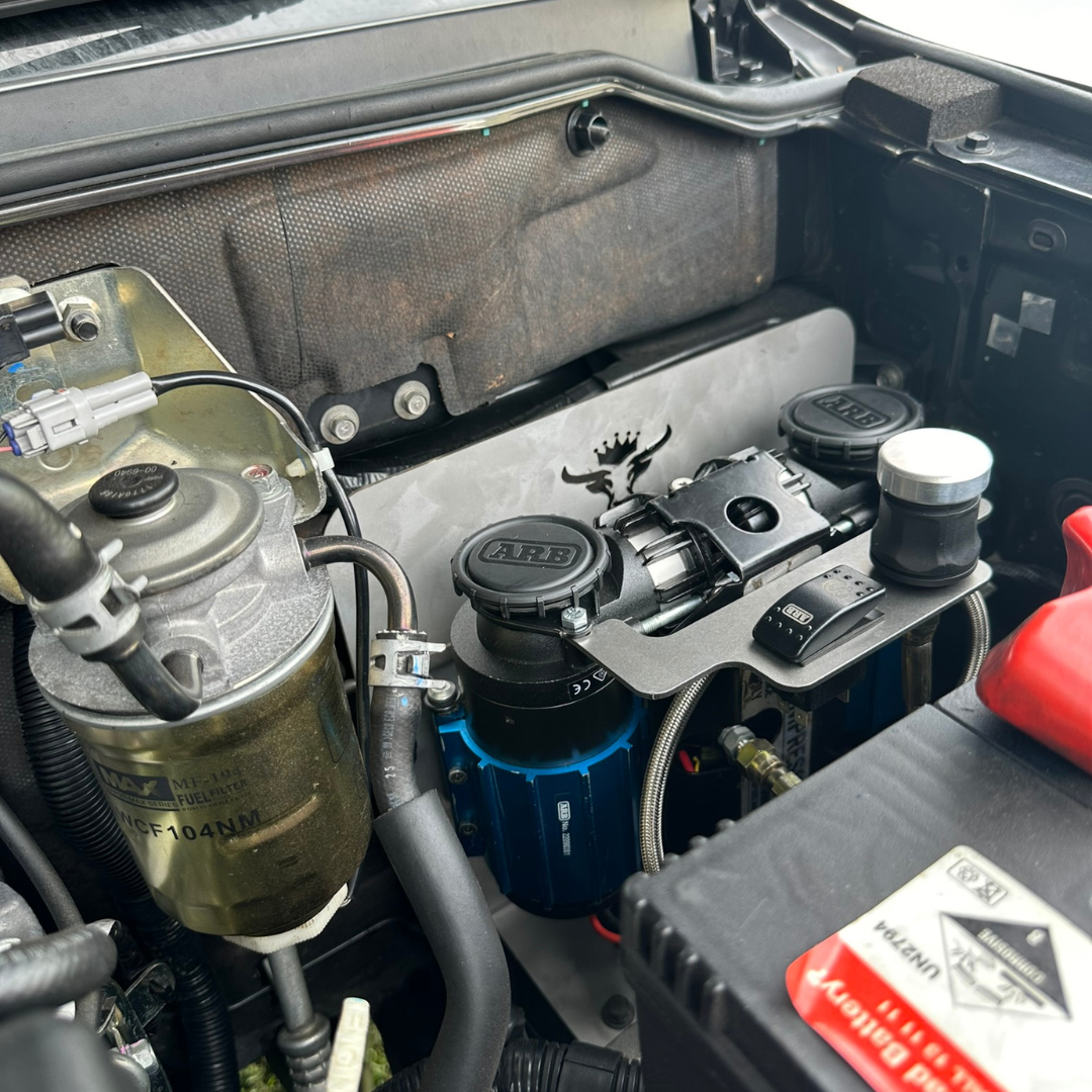 Mitsubishi Pajero NM-NX Onboard Air Compressor Mount (Engine Bay ...