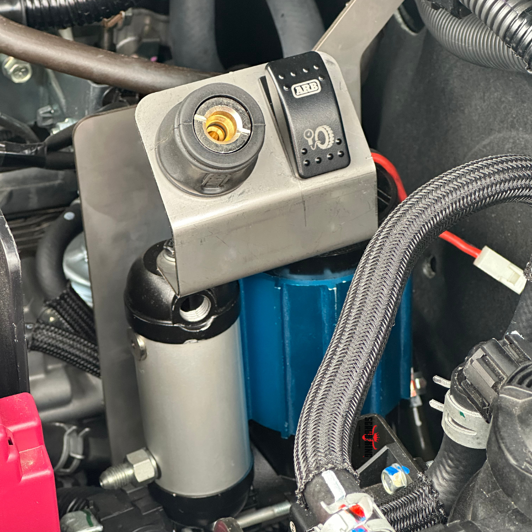 2022-2024 Mitsubishi Pajero Sport Onboard Air Compressor Mount (Engine ...