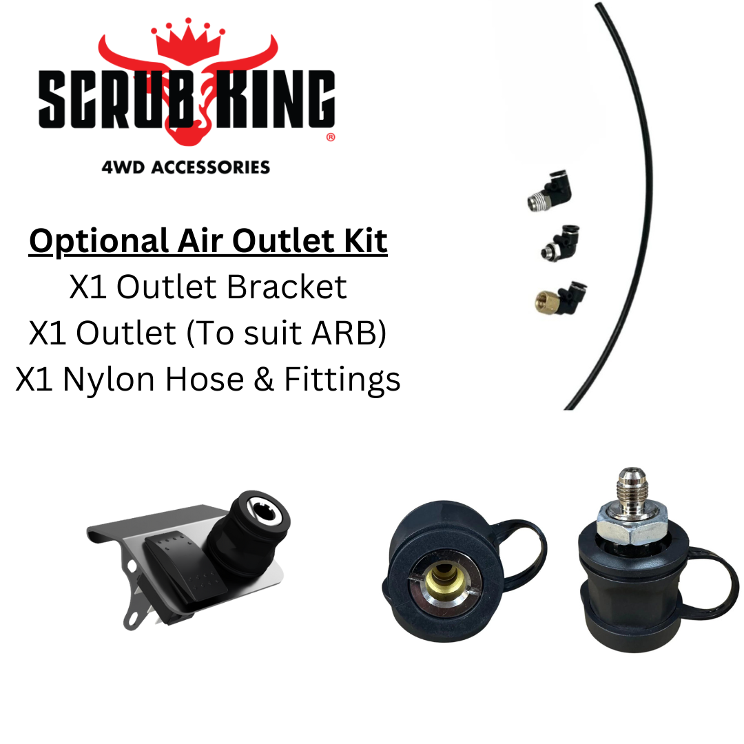 2015-2025 Toyota Hilux N80 Onboard Air Compressor Mount (Engine Bay ...