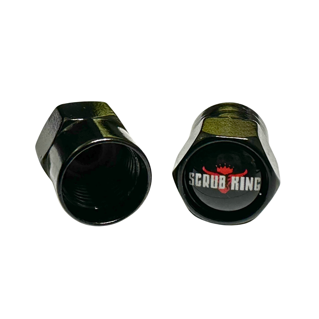 Schrader Valve Dust Caps – Scrub King