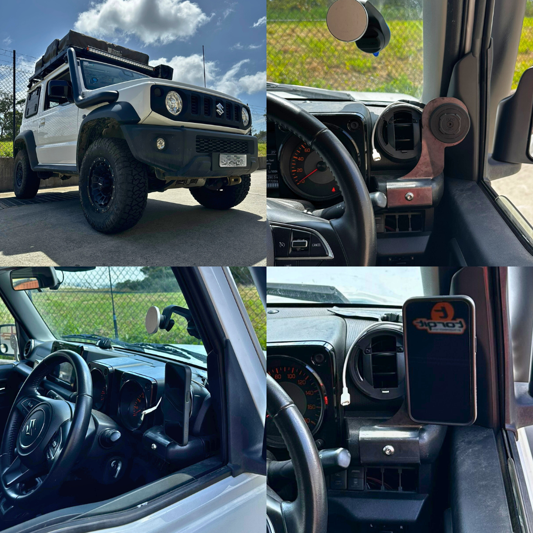 2018-2025 Suzuki Jimny Phone Mount – Scrub King