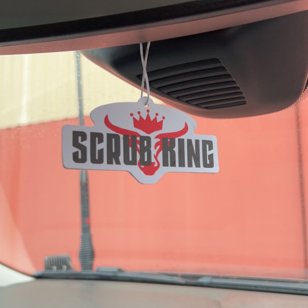 Scrub King Logo Air Freshener – Scrub King